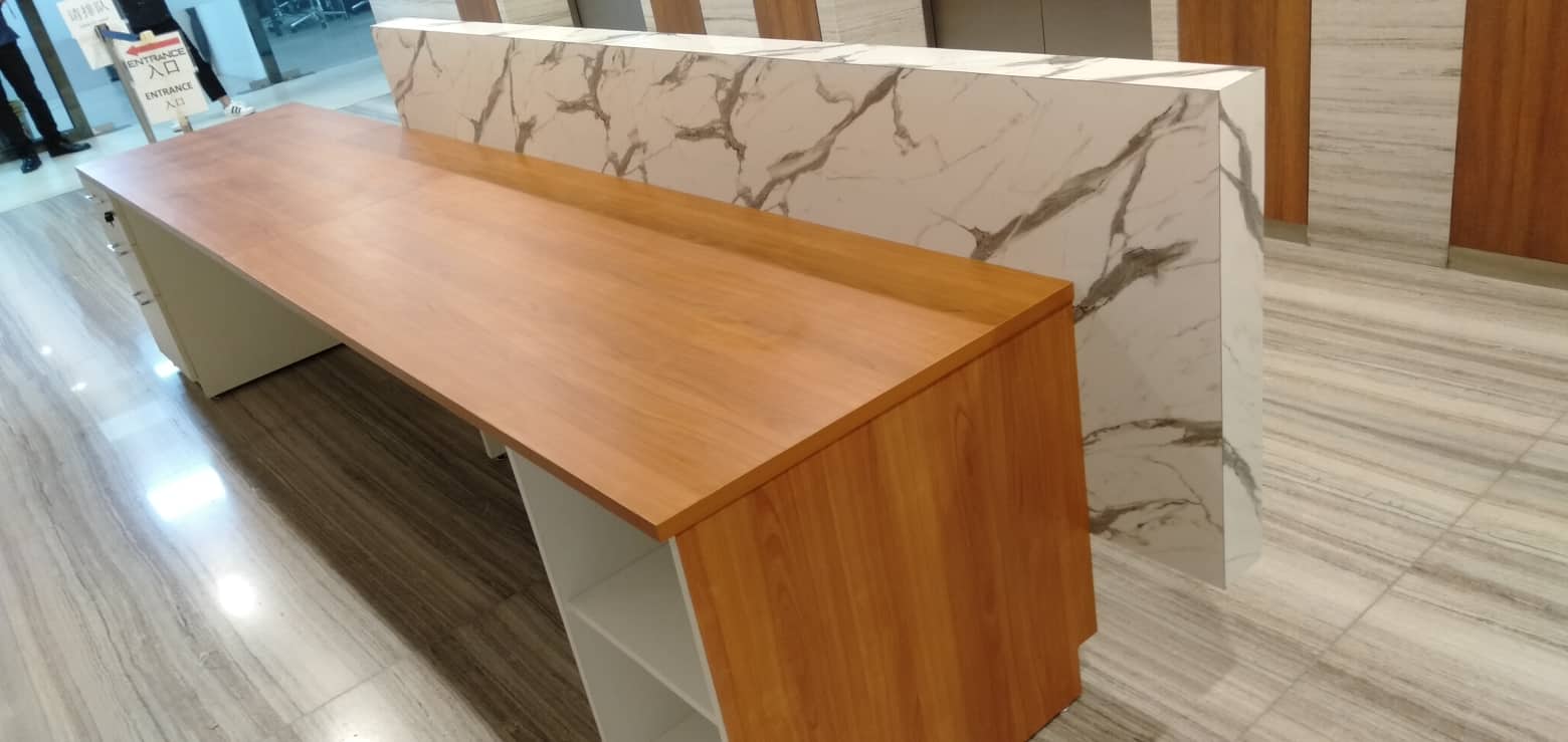 Sample Projects Reception Counter - High Quality Office Furniture in ...