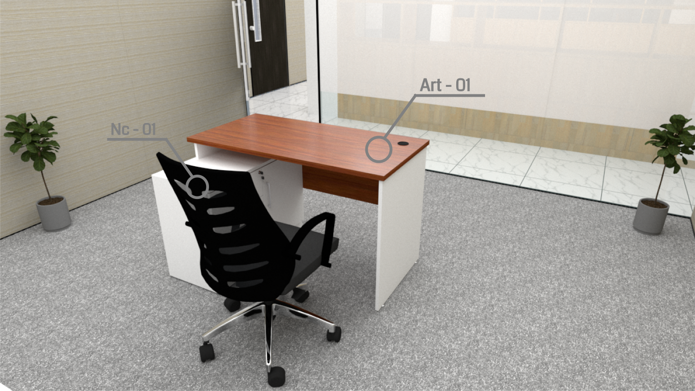 Office Table Package 1 | Customizable Solutions | Philippine