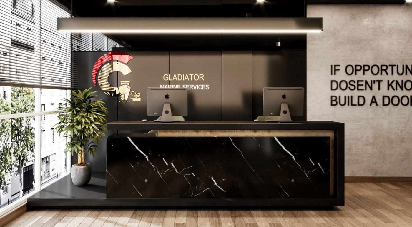 Reception Counter Ra - 02 - High Quality Office Furniture in Manila ...