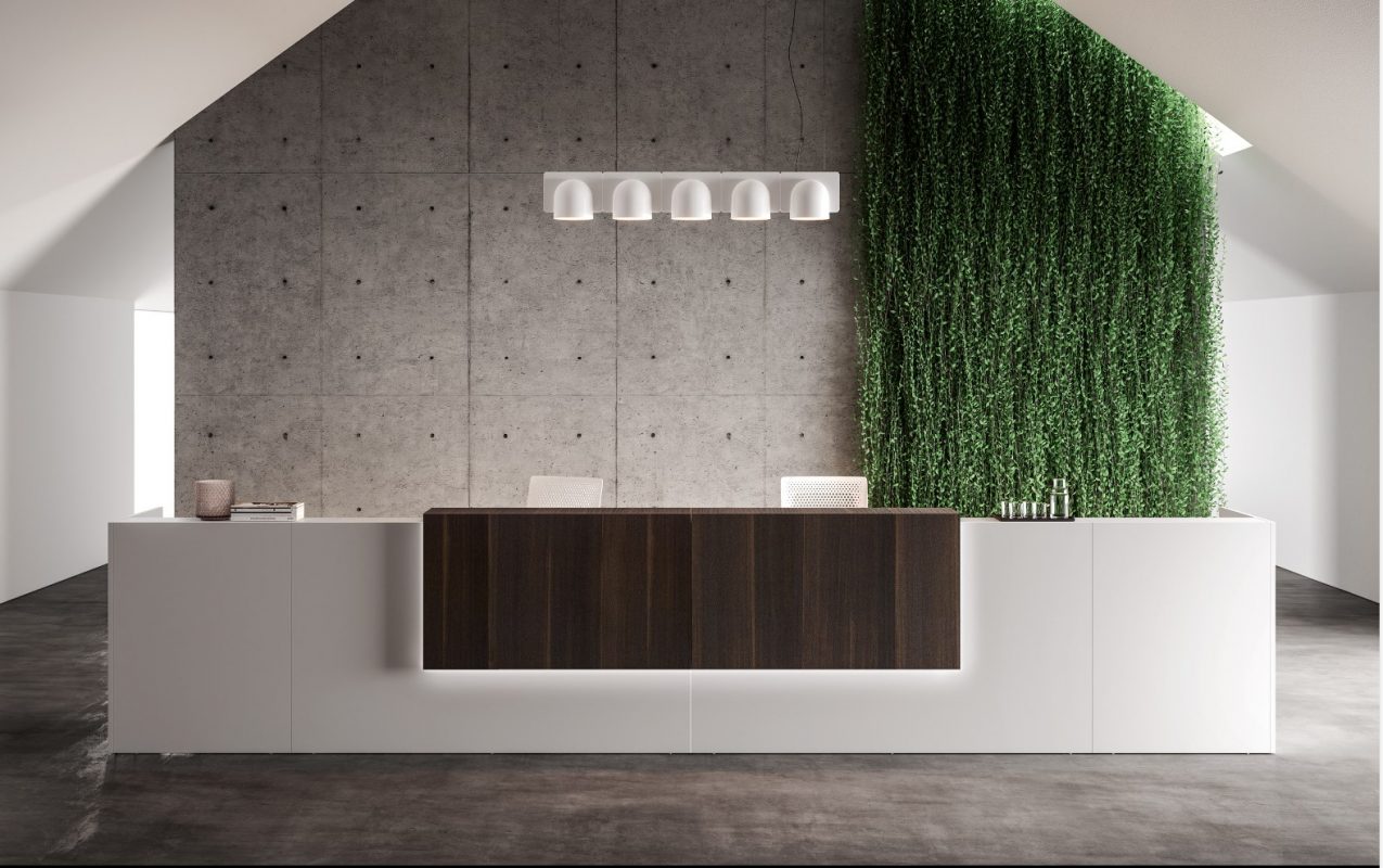 Reception Counter Ra - 04 - High Quality Office Furniture in Manila ...