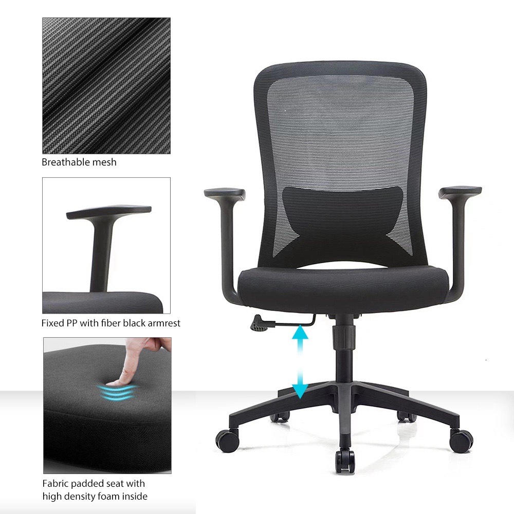 Ergonomic Staff Chair Eoc 15 - High Quality Office Furniture in Manila ...